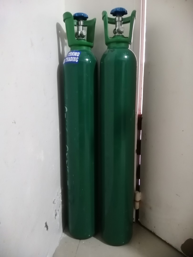 Oxygen tank 15 lbs good as new, for sale per pc, Health & Nutrition ...