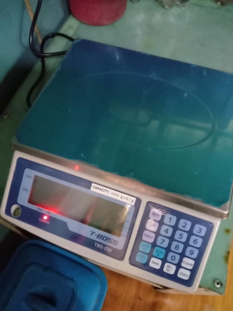 Penimbang digital jenama T-BOSS TBS CW, Health & Nutrition, Health ...
