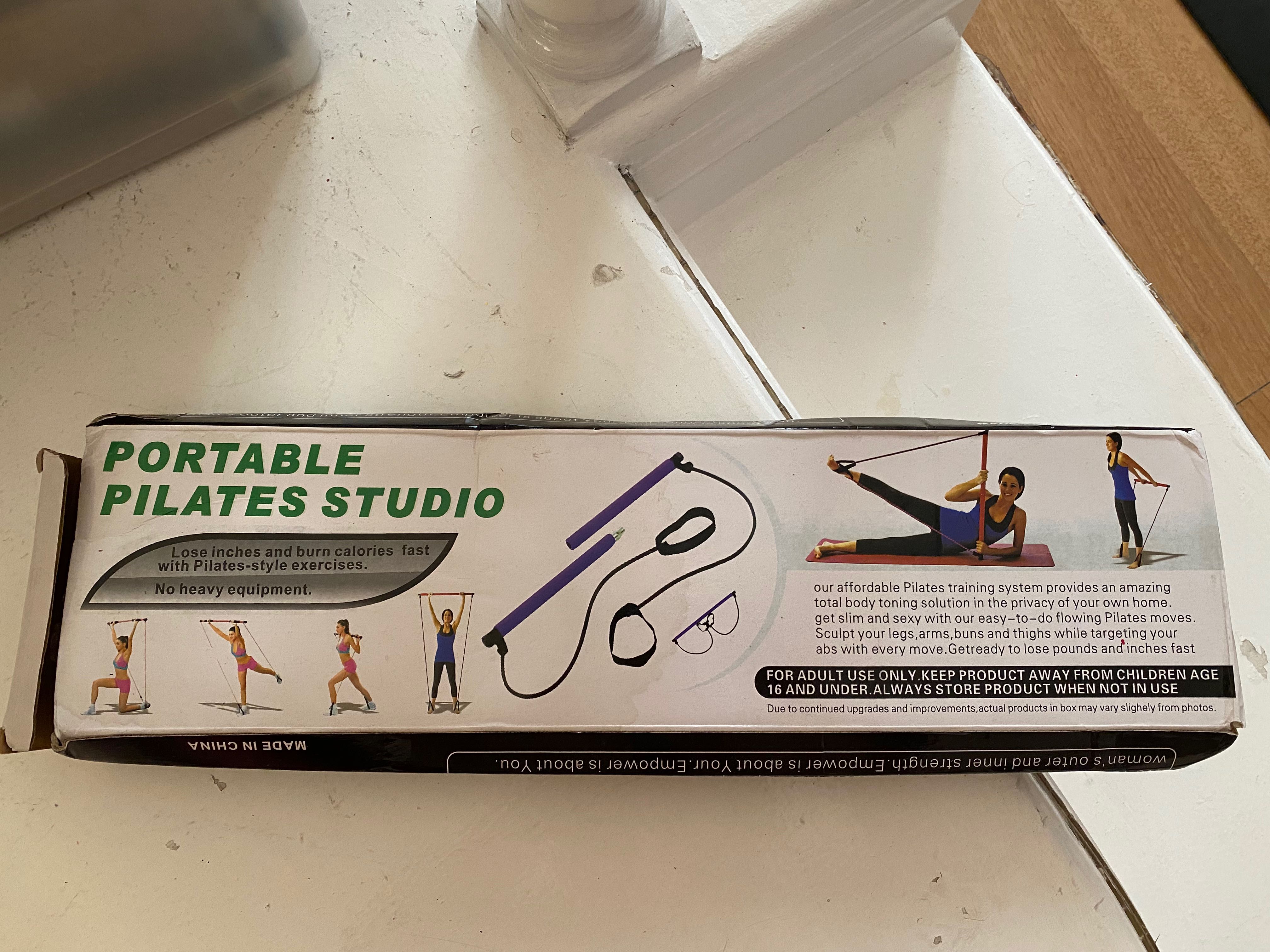 Portable pilates studio, Sports Equipment, Exercise & Fitness, Toning ...
