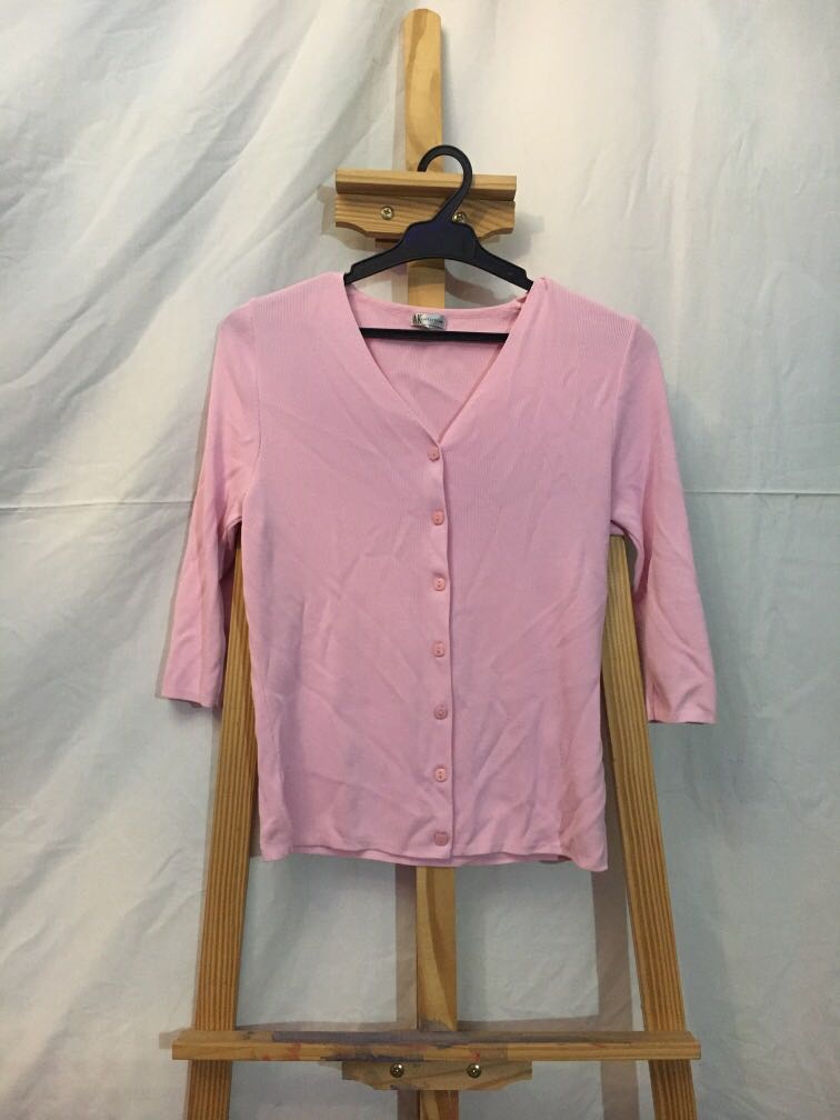 PRETTIEST BABY PINK TOP, Women's Fashion, Tops, Shirts on Carousell