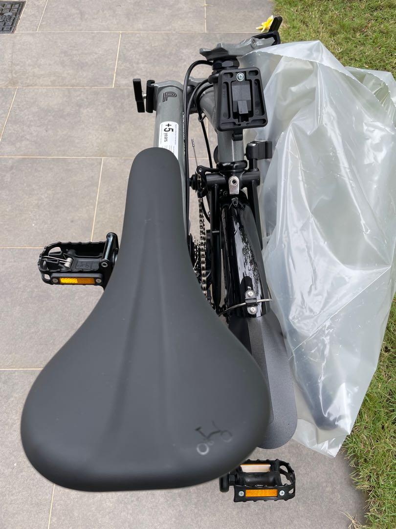 Ready Stock Brompton P line Storm Grey, Sports Equipment, Bicycles ...