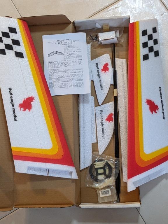 RED EAGLE EPP Flying Wing/Delta-Wing S-1, Hobbies & Toys, Toys & Games on Carousell