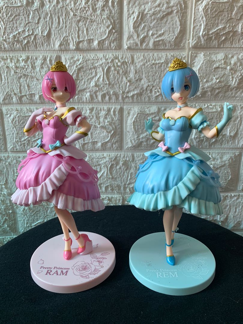 RE:zero Ram & Rem figure Pretty Princess ver., Hobbies & Toys, Toys ...