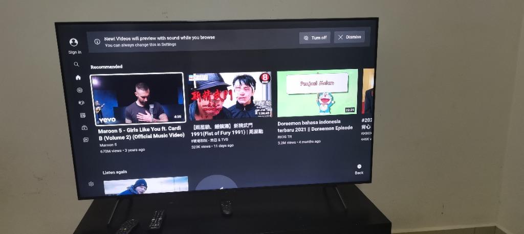 Samsung TU6900 55inch UHD 4K (like New), TV & Home Appliances, TV ...