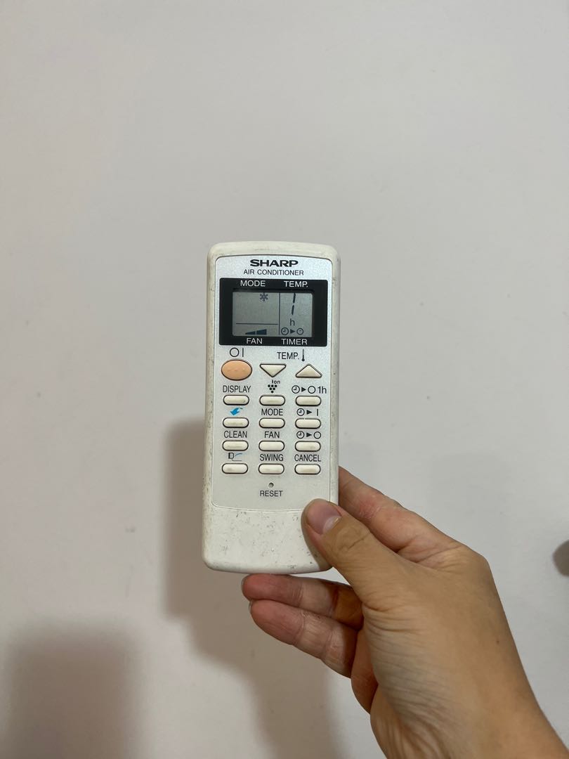 Sharp Aircon air con remote, TV & Home Appliances, Air Conditioners ...