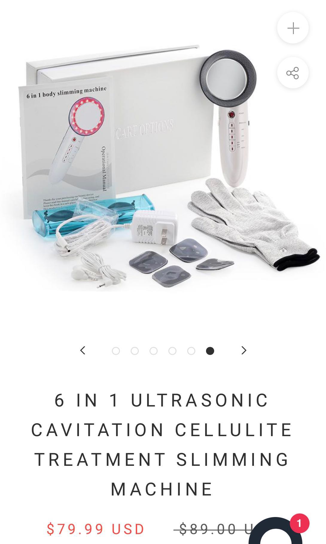 SKINCARE OPTIONS 6-IN-1 BODY SLIMMING MACHINE, Beauty & Personal Care ...