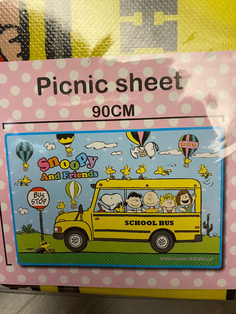 Snoopy picnic sheet, Hobbies & Toys, Toys & Games on Carousell
