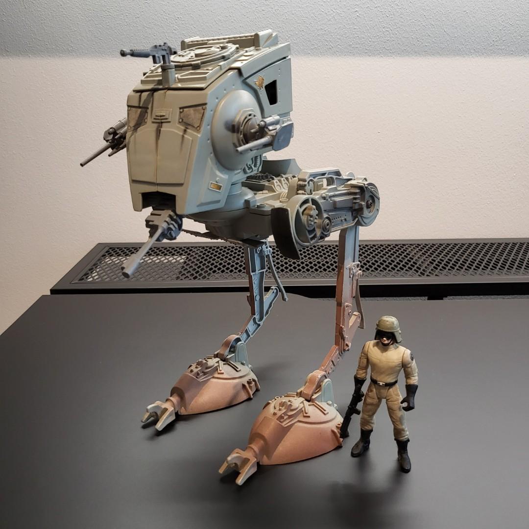 Star Wars AT-ST Walker with driver, Hobbies & Toys, Toys & Games on ...