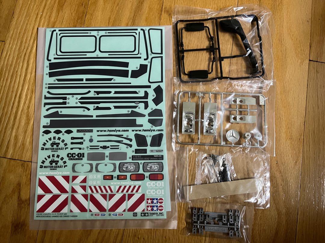 Tamiya CC01 CC02 mercedes benz unimog 425 body set rc remote control ...