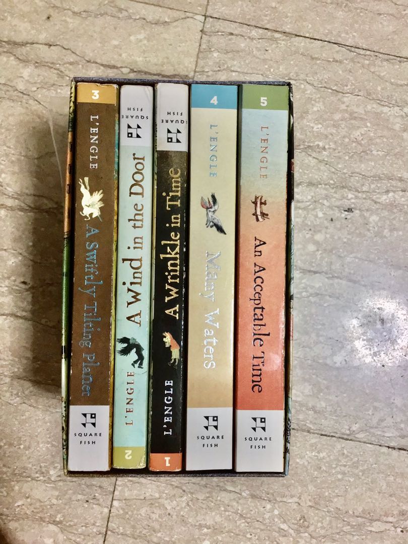 The Wrinkle in Time Quintet Series by Madeleine L’Engle, Hobbies & Toys ...