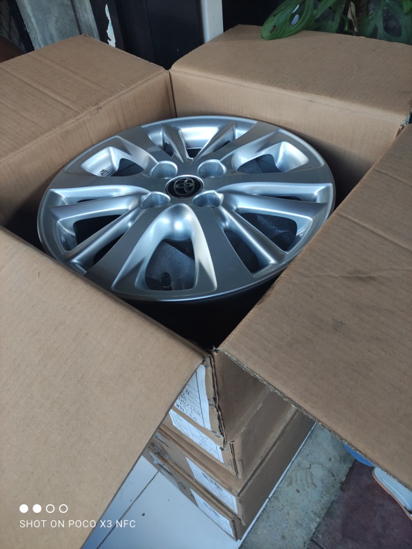 TOYOTA VIOS 2021 MAGS, Car Parts & Accessories, Mags and Tires on Carousell