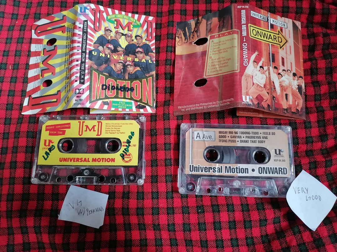 UMD Onward Universal Motion Dancers Original Cassette Tapes For Sale ...