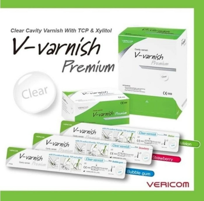 V- Varnish Premium Cavity Varnish Flavors: Bubble Gum/Strawberry ...