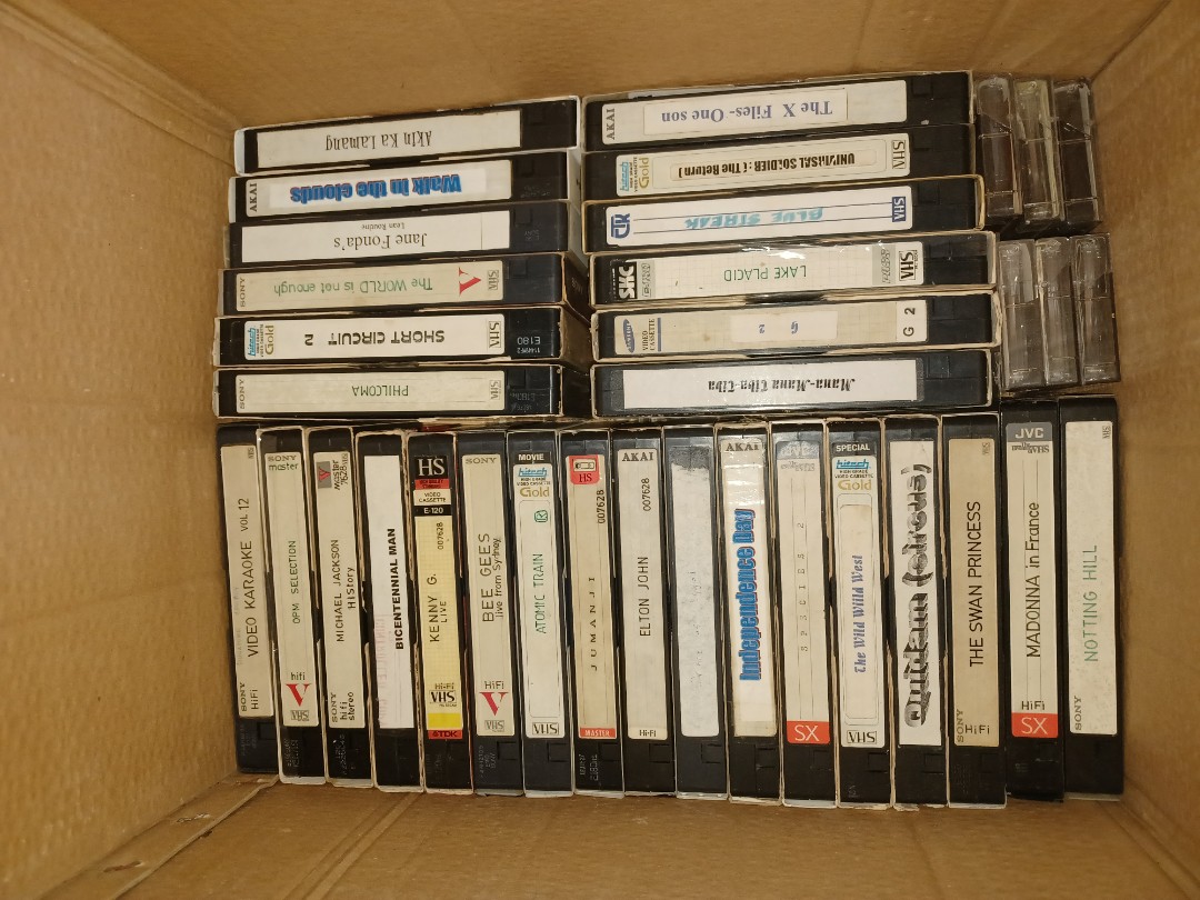 Vhs tapes, Hobbies & Toys, Memorabilia & Collectibles, Vintage ...