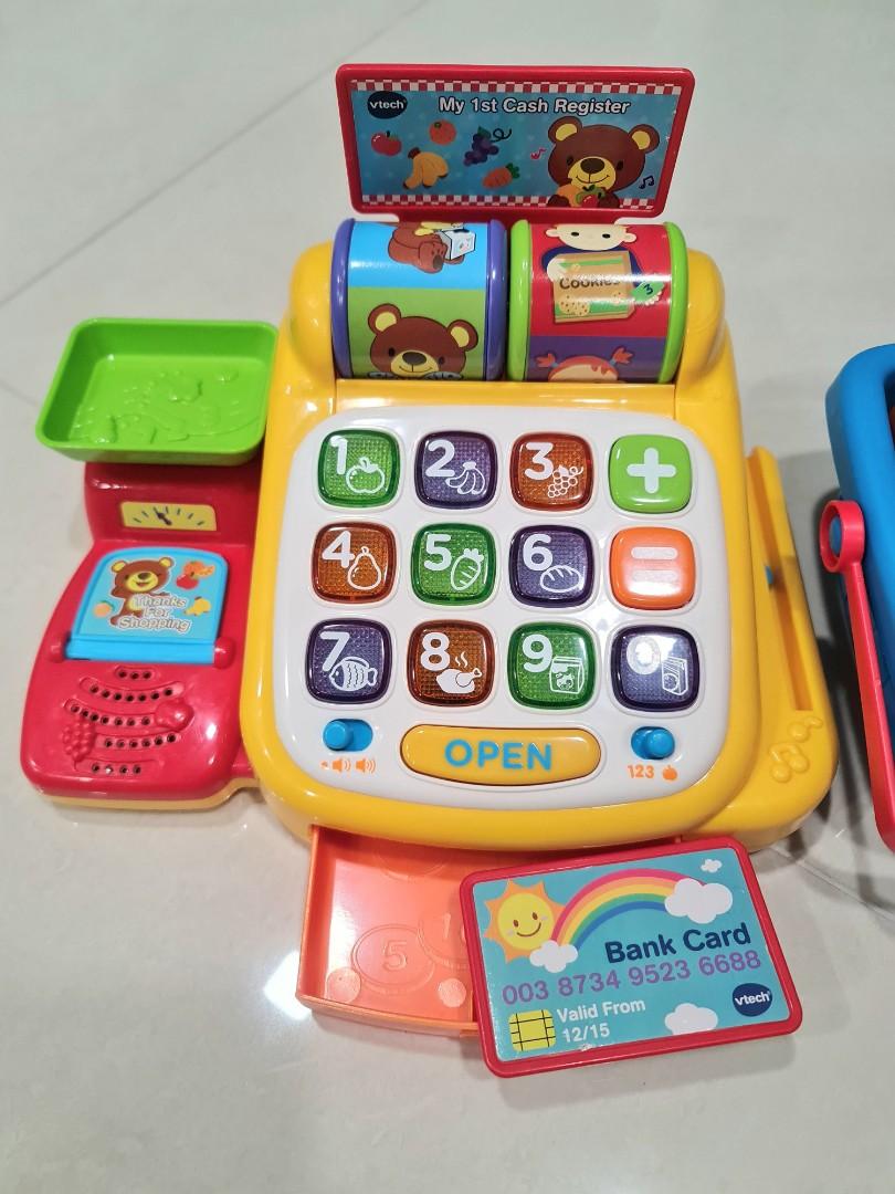 Vtech Ring and Learn Cash Register, Babies & Kids, Infant Playtime on ...