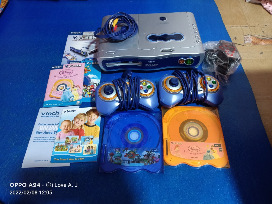 VTECH V. Flash Game Consoles From U.S, Video Gaming, Video Game ...