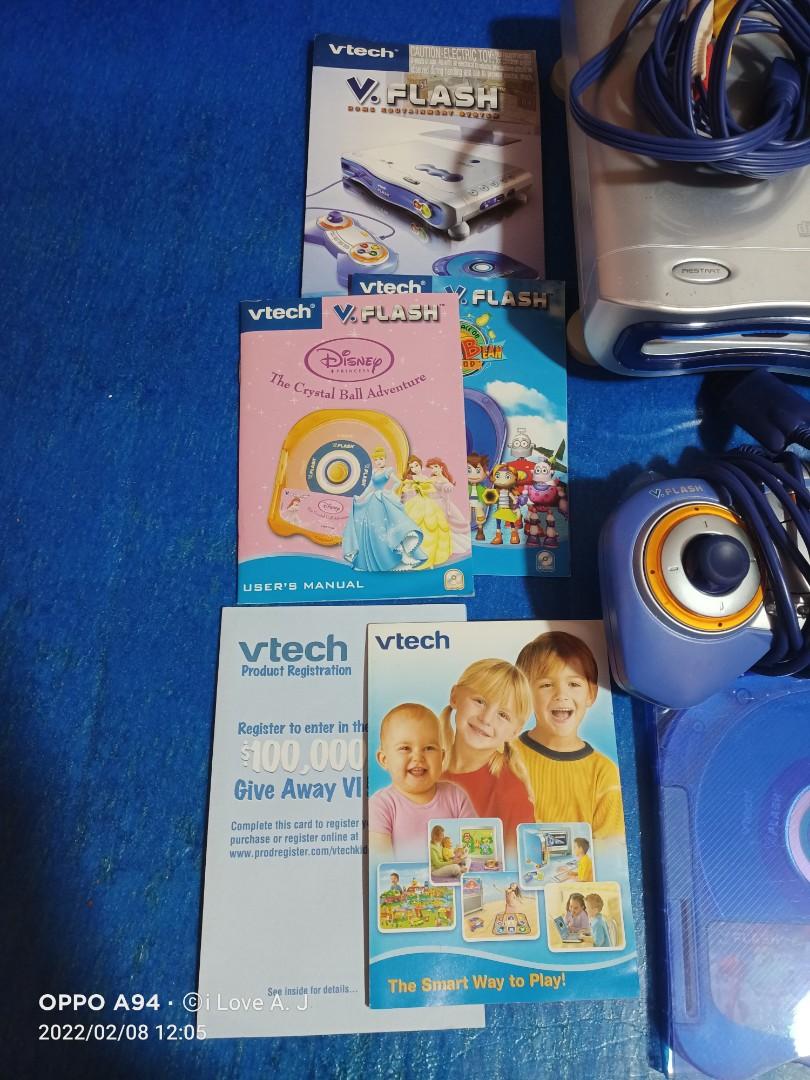 VTECH V. Flash Game Consoles From U.S, Video Gaming, Video Game ...