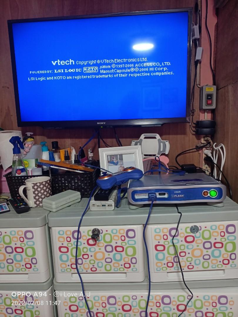 VTECH V. Flash Game Consoles From U.S, Video Gaming, Video Game ...