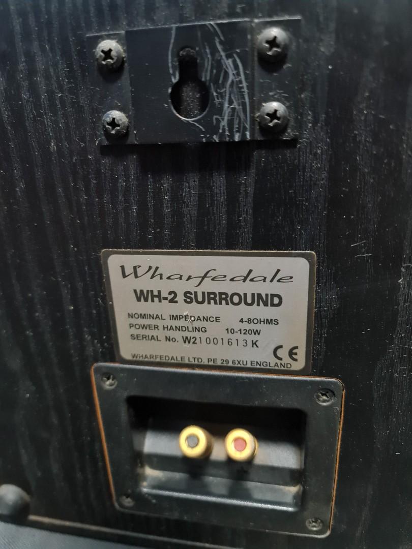 Wharfedale WH-2 Bipole surround speakers, Audio, Soundbars, Speakers ...