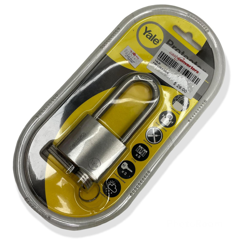 YALE PAD LOCK Y310SS/50, Furniture & Home Living, Furniture, Other Home ...