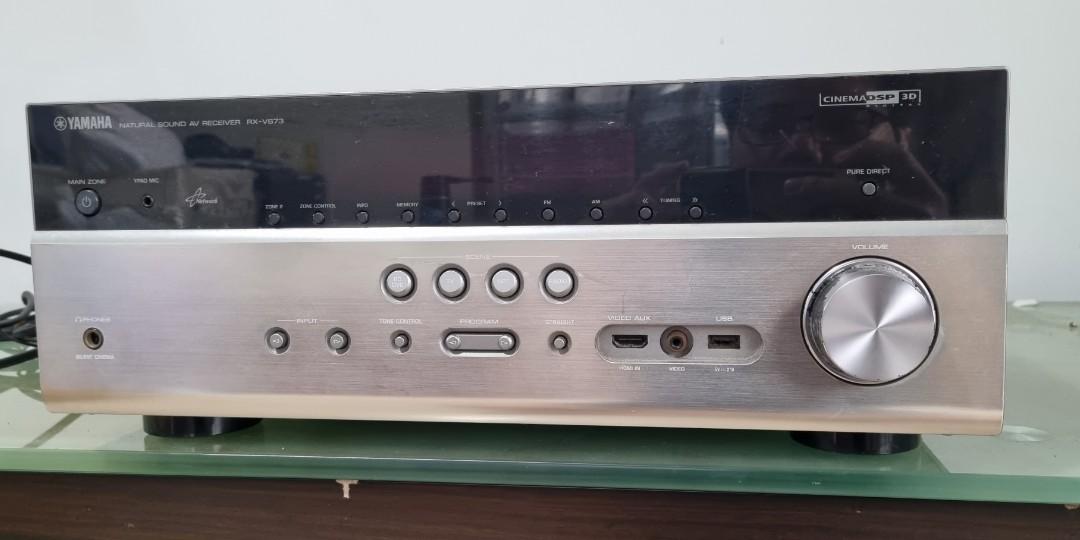 Yamaha RX V673 7.2 Ch AV Receiver, Audio, Soundbars, Speakers ...