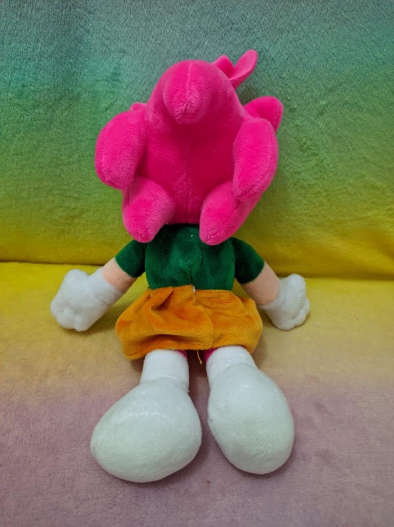 11 Inches Pink Sonic Girl Stuffed Toys Hobbies And Toys Toys And Games On Carousell