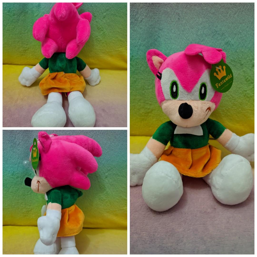 11 Inches Pink Sonic Girl Stuffed Toys Hobbies And Toys Toys And Games On Carousell