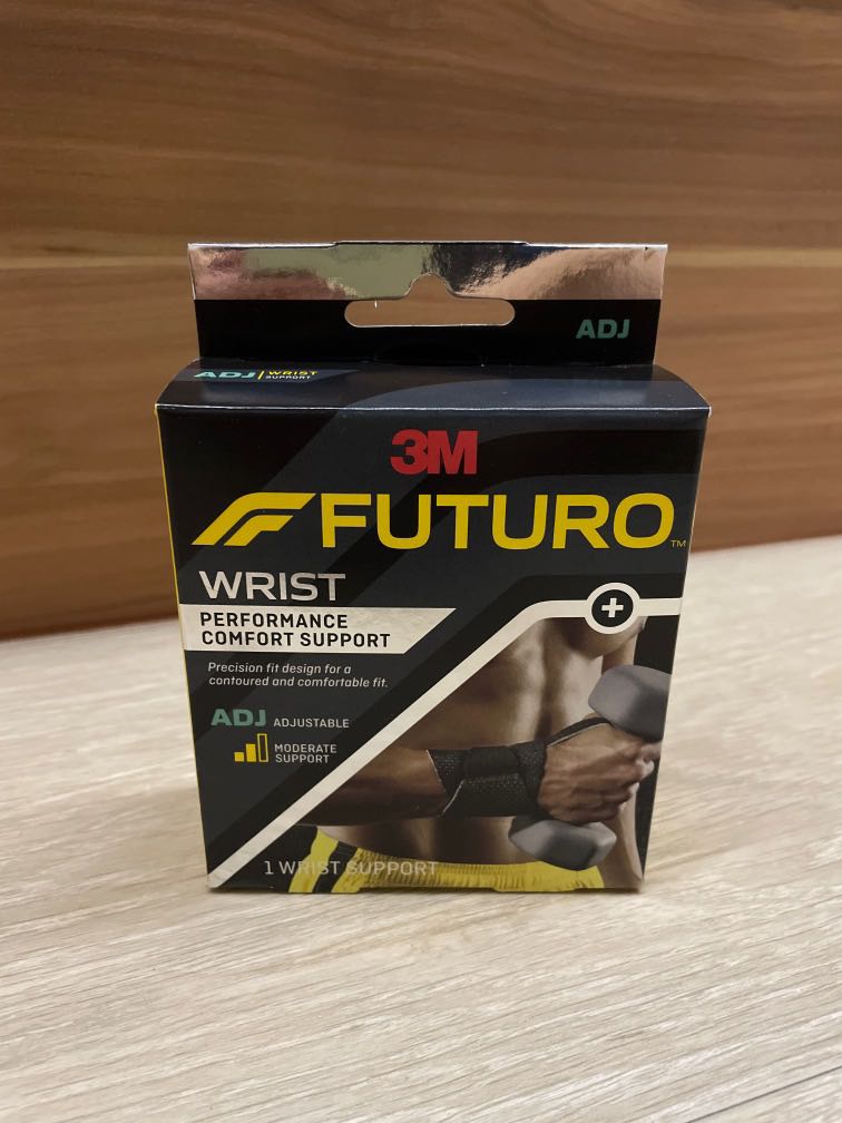 3M Futuro Adjustable Wrist support, Health & Nutrition, Braces, Support ...