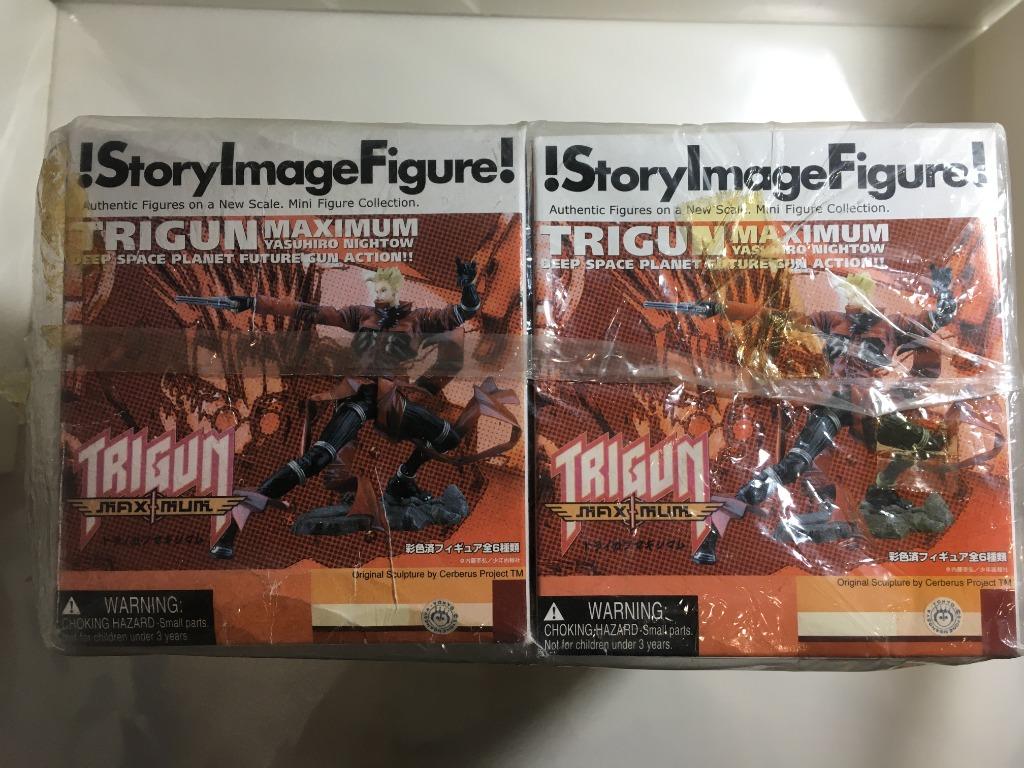全新 絶版 STORY IMAGE FIGURE TRIGUN 槍神 公仔 食玩 盒蛋 (全6種), 興趣及遊戲, 玩具 & 遊戲類 ...