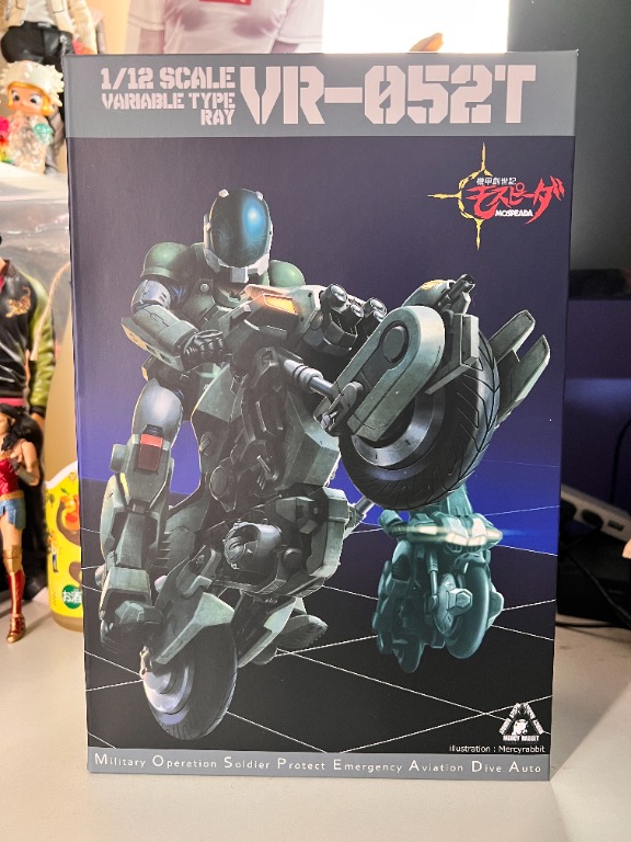 全新 Sentinel Genesis Climber Mospeada VR-052T Mospeada Ray 千值練 機甲創世紀, 興趣 ...