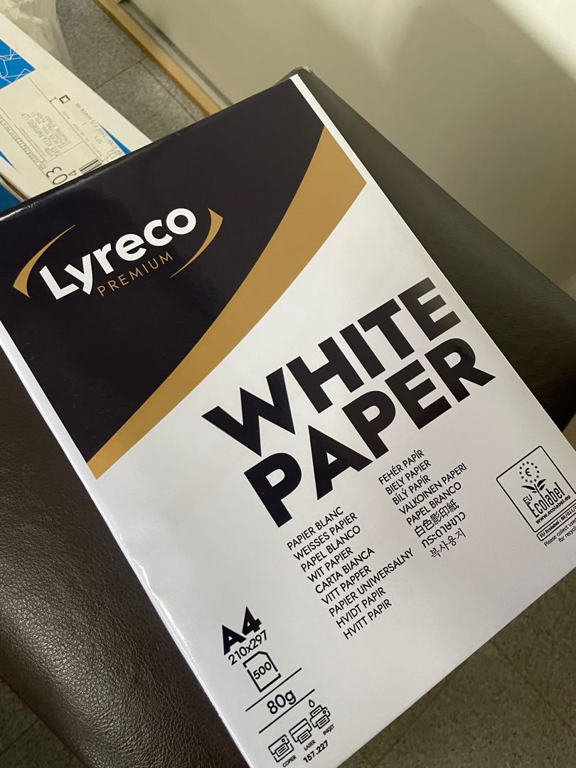 A4 White Paper 80gsm, Hobbies & Toys, Stationery & Craft, Craft ...