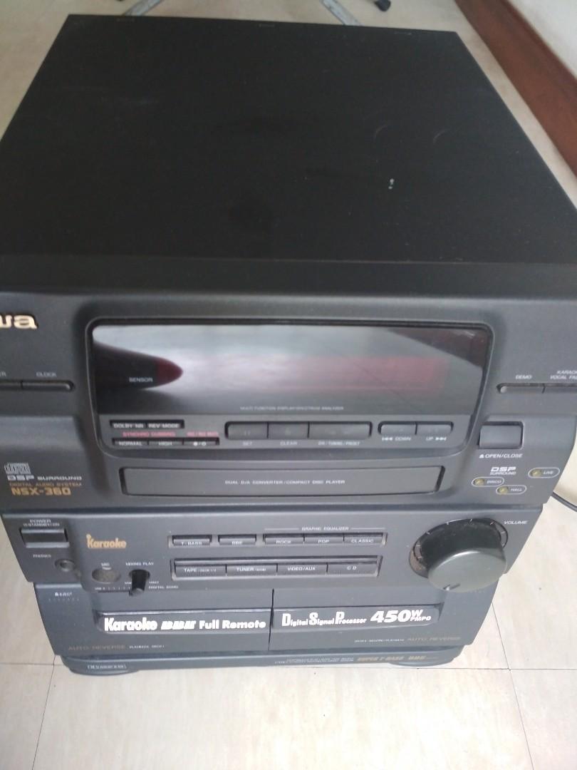 Retro: Aiwa NSX-360 : 450W Stereo HiFi System, Audio, Soundbars ...