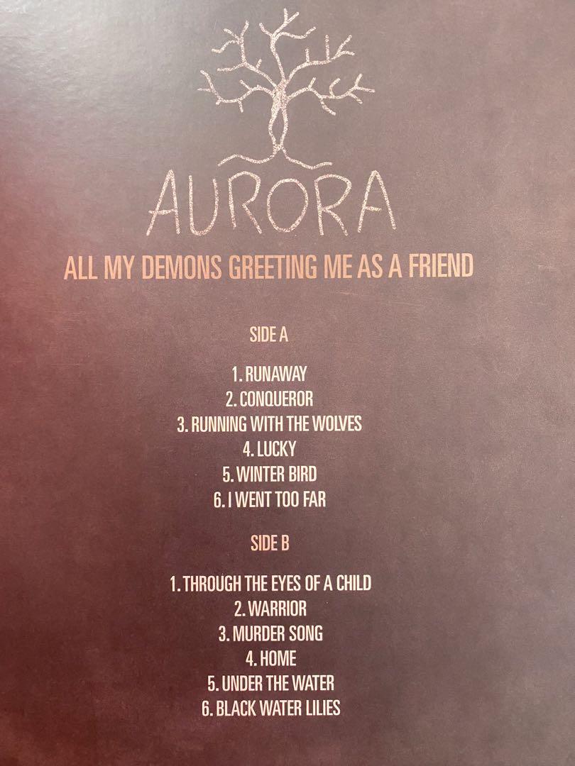 All My Demons Greeting Me As A Friend- AURORA Vinyl Record, Hobbies ...