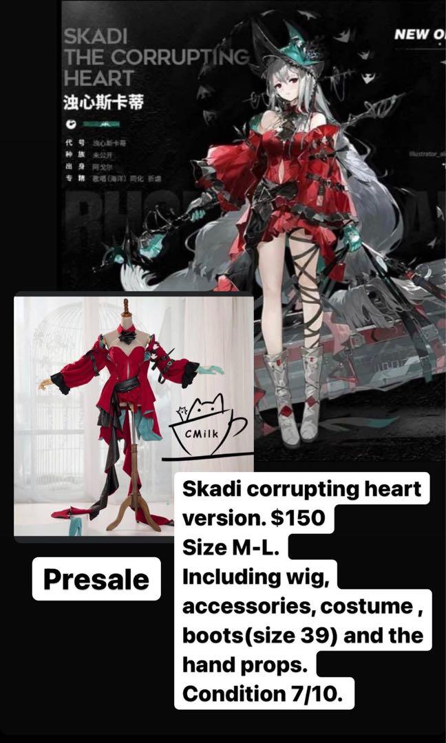 Arknights Skadi cosplay, Hobbies & Toys, Memorabilia & Collectibles, J ...
