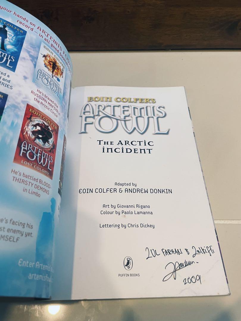 Artemis Fowl : The Arctic Incident (Graphic Novel) by Eoin Colfer ...