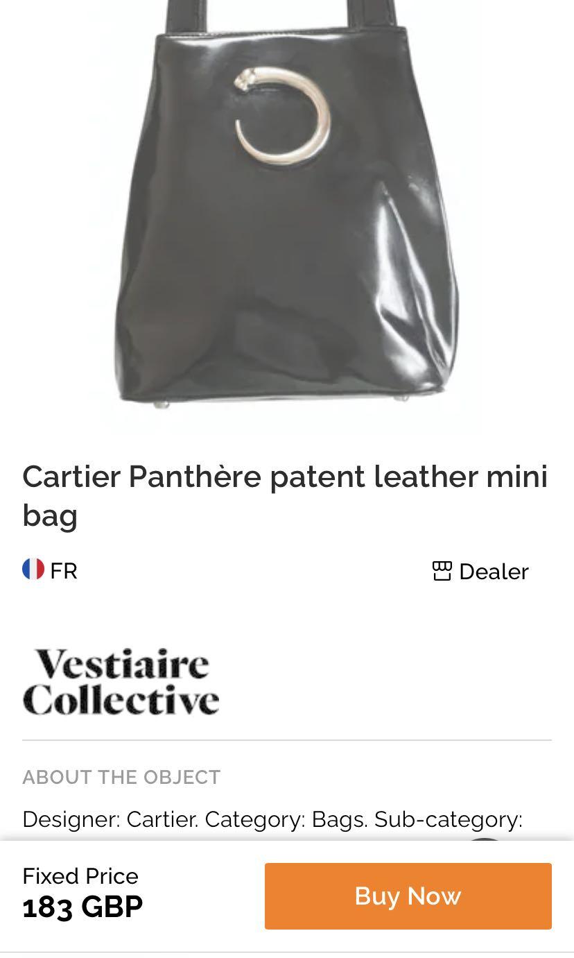 AUTHENTIC CARTIER PANTHERE MINI BAG, Luxury, Bags & Wallets on Carousell