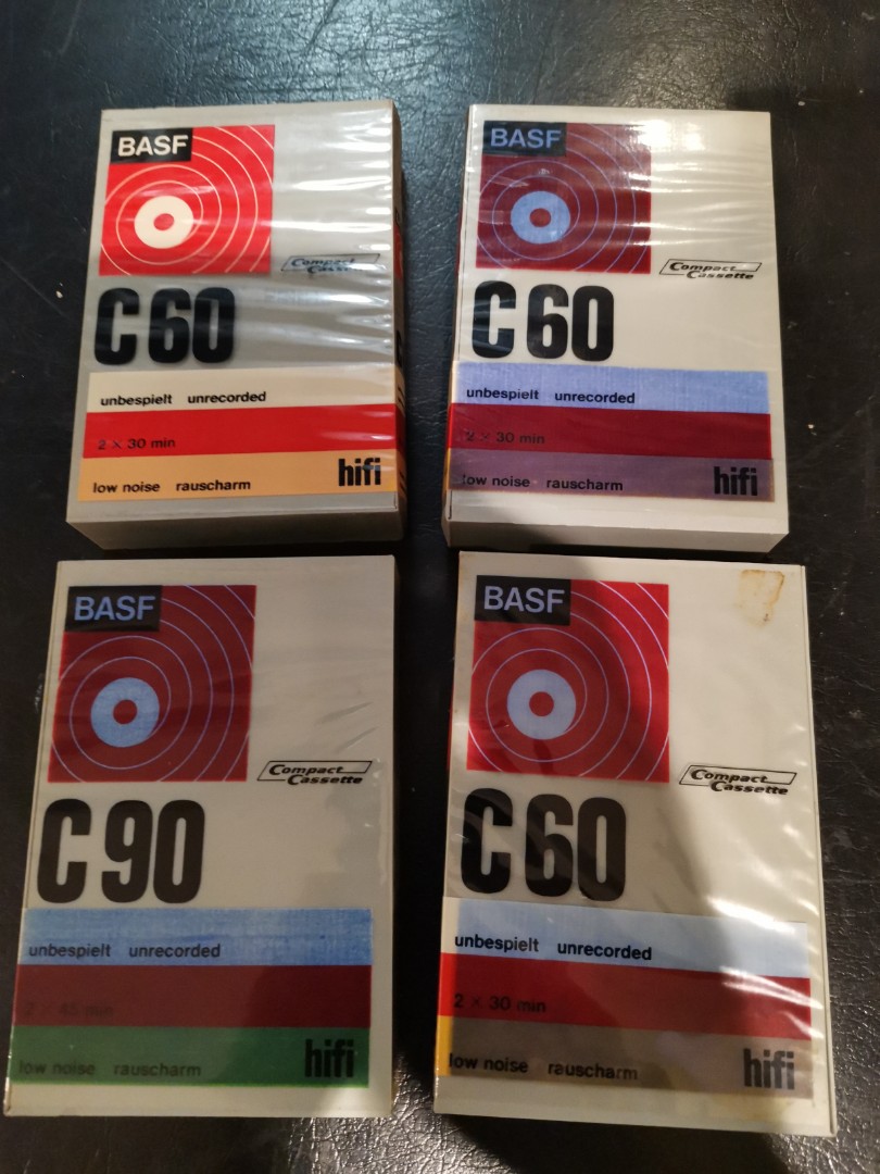 BASF C 60 Compact Cassette tape, Hobbies & Toys, Memorabilia ...