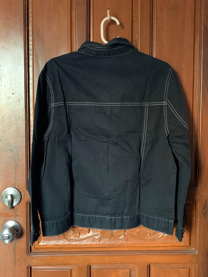 BAYO Black Denim Jacket, Women's Fashion, Coats, Jackets and Outerwear ...