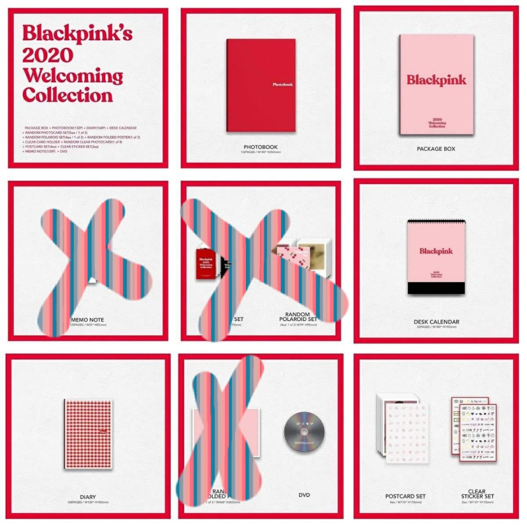 BLACKPINK WELCOMING COLLECTION 2020 UNSEALED, Hobbies & Toys ...