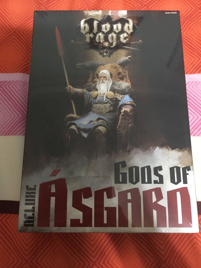 Blood Rage Deluxe Gods of Asgard KS Exclusive, Hobbies & Toys, Toys ...