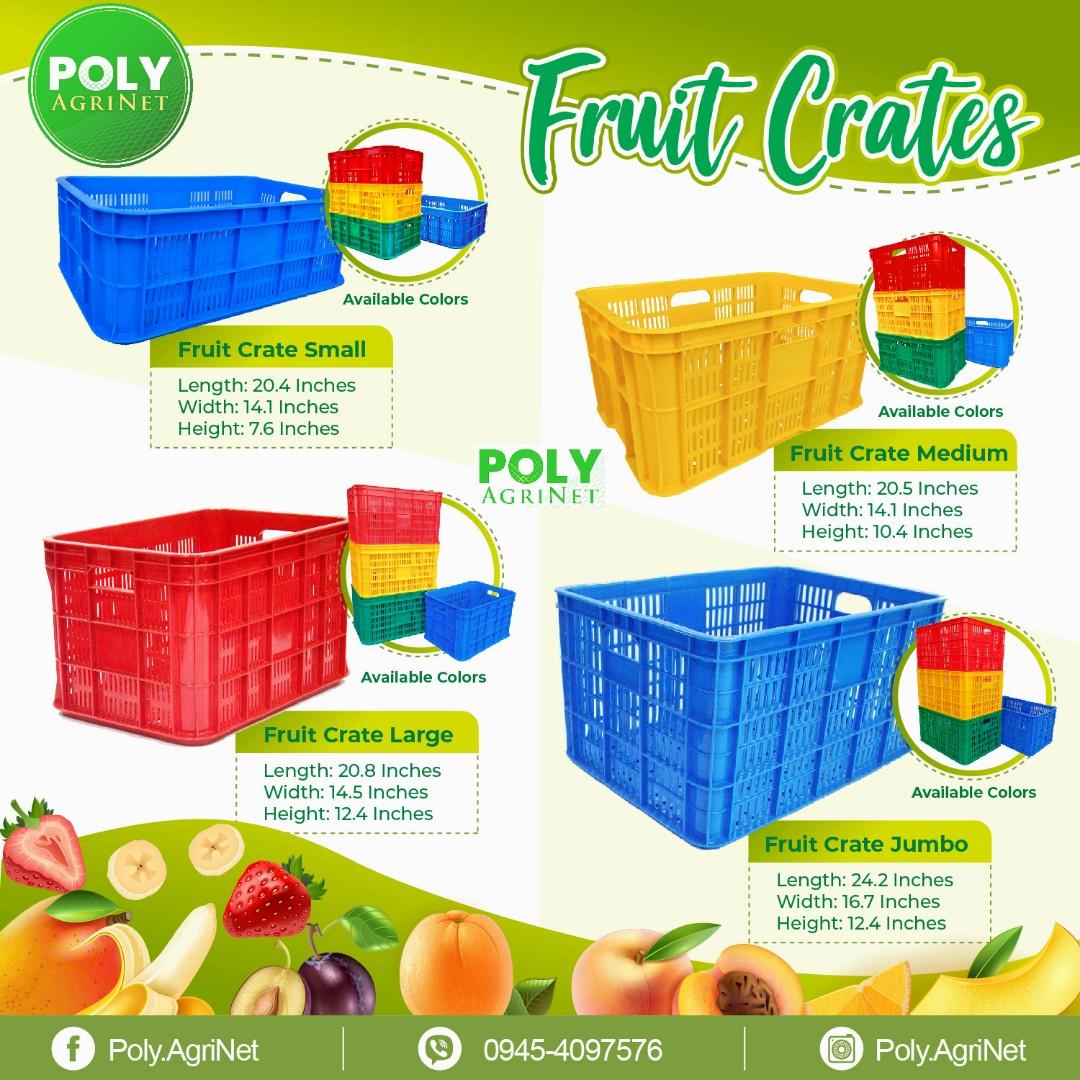 Brand New HDPE Plastic Crate / Bread Crate/ Chick Crate / Fruit Crate ...