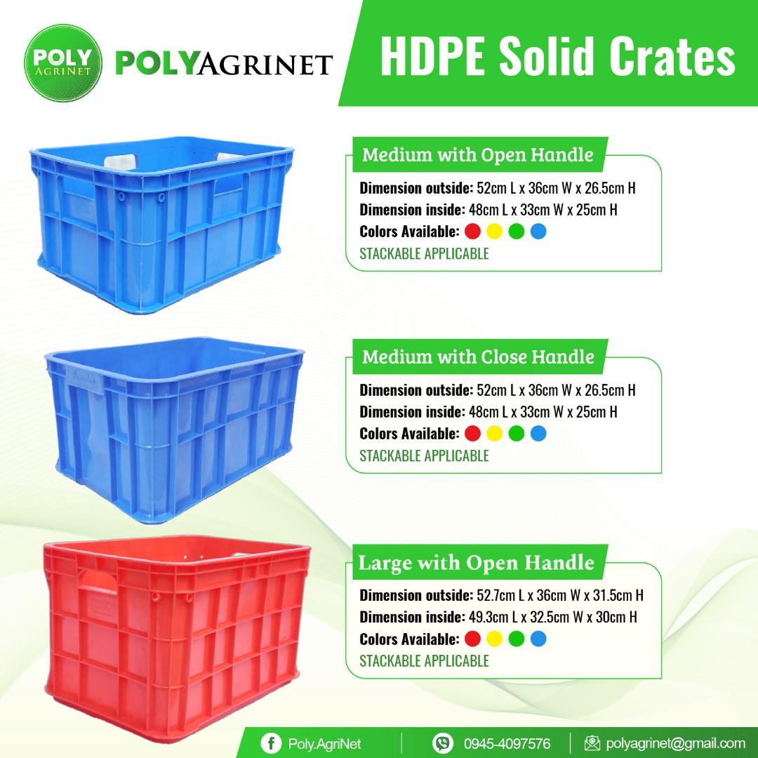 Brand New HDPE Plastic Crate / Bread Crate/ Chick Crate / Fruit Crate ...