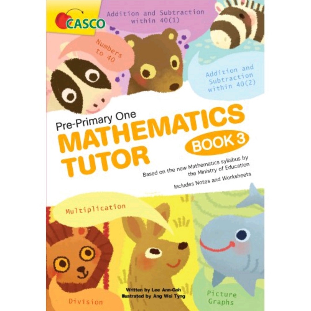 Casco Pre Primary Mathematics Tutor (Book 3 and 4), Hobbies & Toys ...