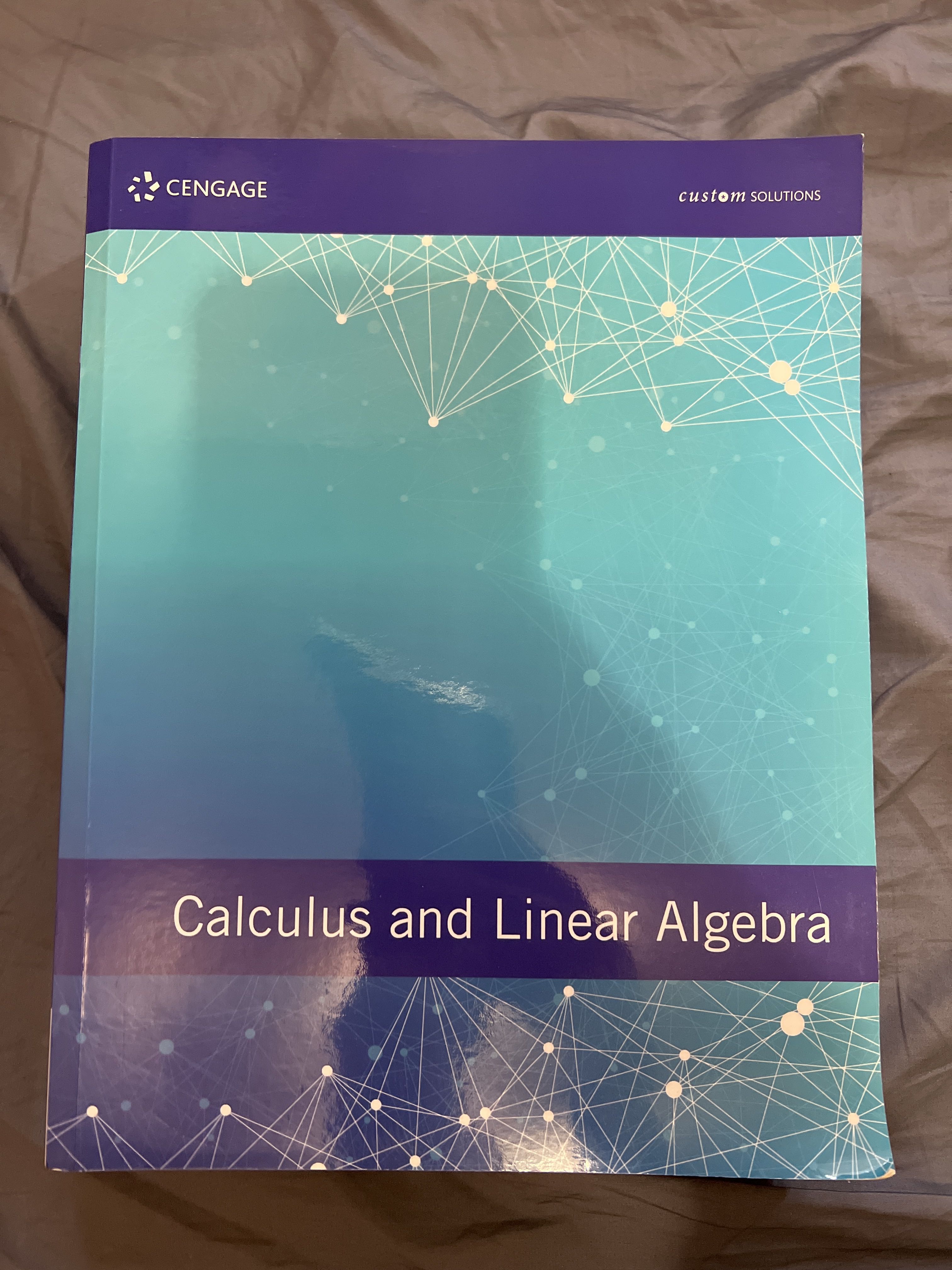 Cengage Calculus & Linear Algebra 數學書, 興趣及遊戲, 書本 & 文具, 教科書 - Carousell