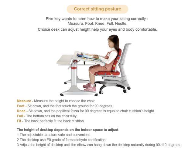 Comf-pro ergonomic study chair, Babies & Kids, Baby Nursery & Kids ...