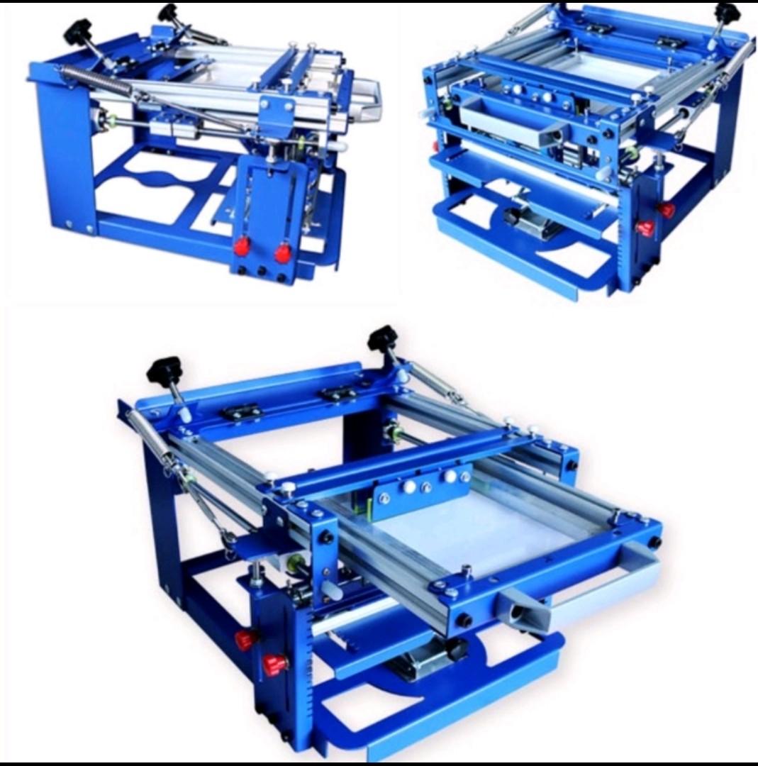 CURVED SCREEN PRINTING MACHINE - SILK SCREEN, Commercial & Industrial ...