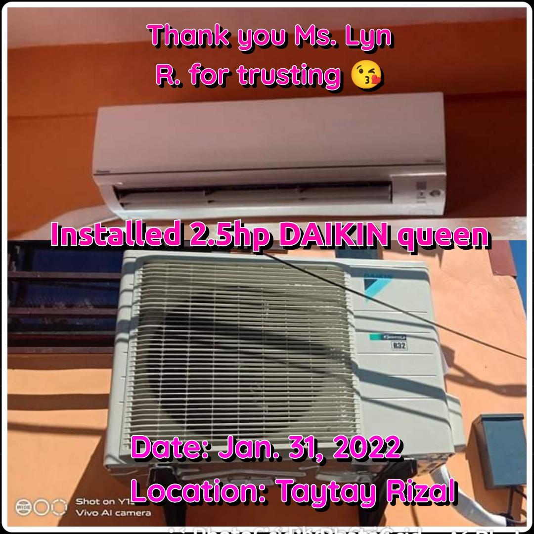 DAIKIN D-SMART SERIES INVERTER SPLIT TYPE AIRCON BRAND NEW SEALED WITH ...