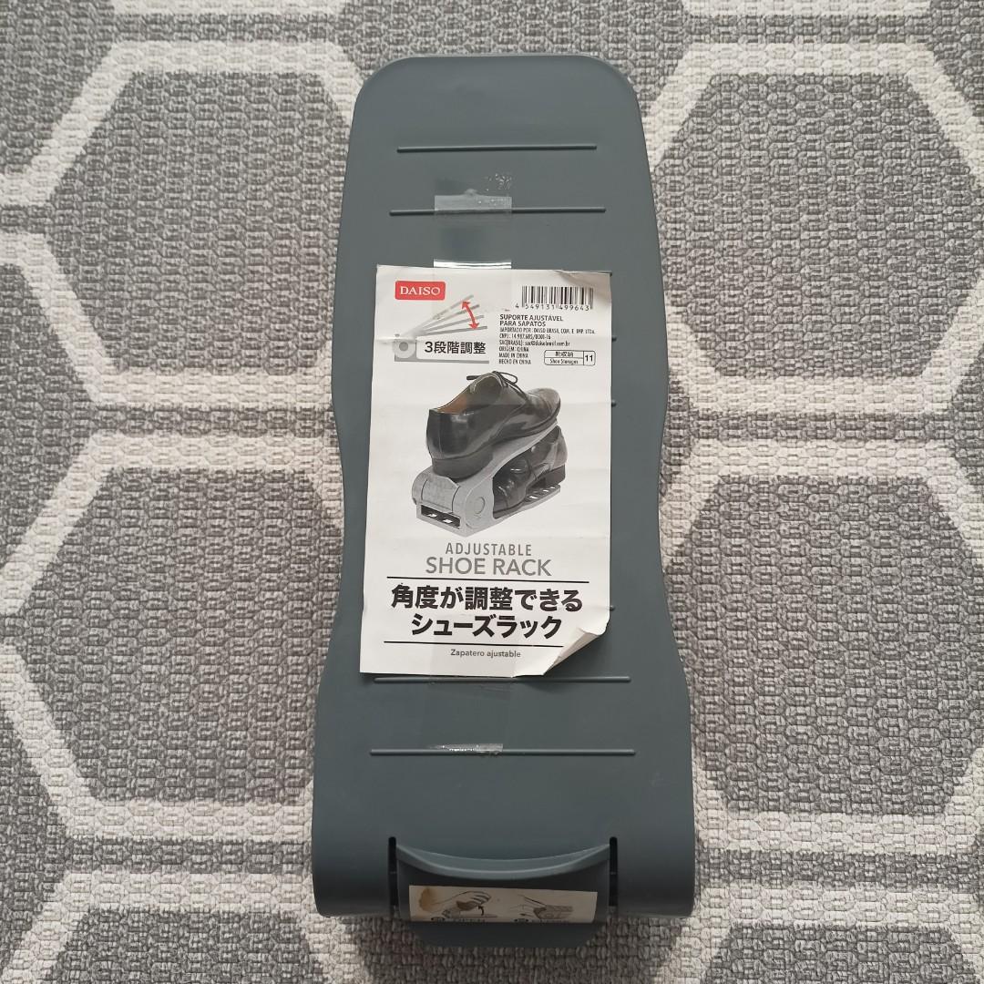 Daiso adjustable shoe rack, Serba Serbi, Others di Carousell