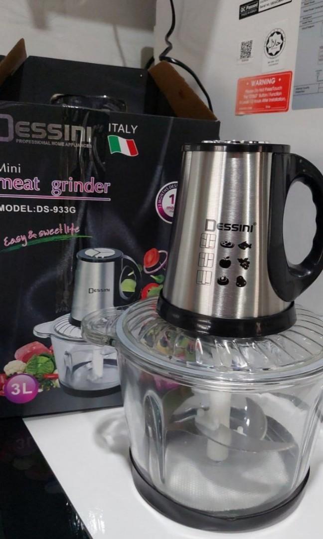 DESSINI CHOPPER BLENDER 650W, TV & Home Appliances, Kitchen Appliances ...