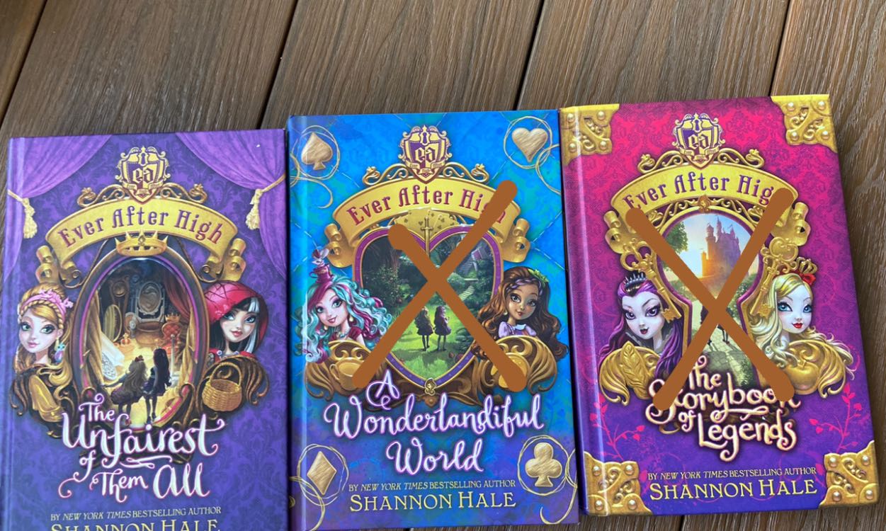 Ever After High Books, Hobbies & Toys, Books & Magazines, Children's ...